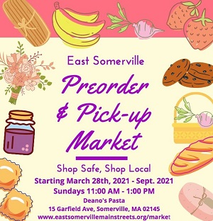 East Somerville Pick-up Market is back